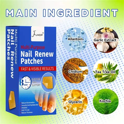 48бр Лепенки За Възстановяване На Ноктите Екстра Силни За Гъбички По