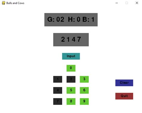 Github Danielcusackbullsandcows Bulls And Cows Guessing Game