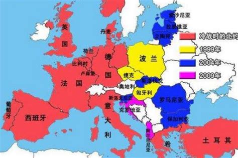 北约成员地图 2022北约成员地图 伤感说说吧
