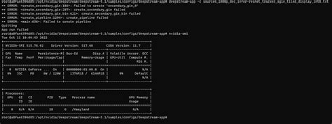 running deepstream samples in docker deepstream sdk nvidia developer forums