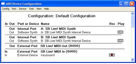 Configuring Your Soundcard And Midi Equipment Using The Midi Device