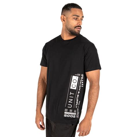 Unit Mens Black Valve Tee Ama Warehouse