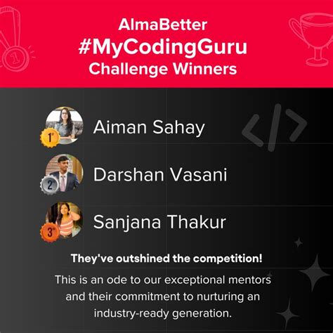 Arshyan Ahsan On Linkedin Many Congratulations To Aiman Sahay Darshan Vasani And Sanjana Thakur