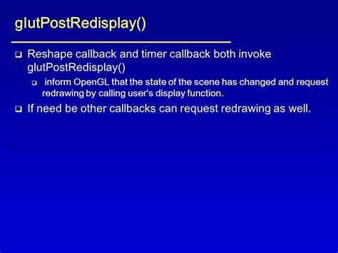 Drawing In Opengl Csc 2141 Introduction To Computer Graphics Ppt Download