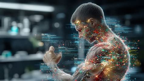 Exploring The Intersection Of Technology And Healthcare A Man Standing