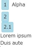 How To Make Item Number S With Adaptive In Html Css Ordered List With