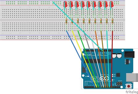 Chaning The State Of Multiple LEDS With A Button General Guidance Arduino Forum