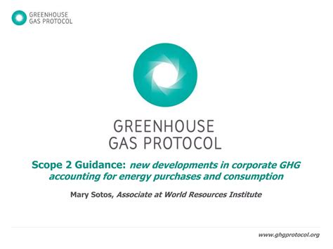 Ghg Protocol Scope 2 Guidance Electricity Procurement Pptx