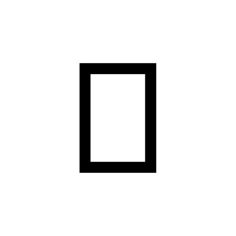 Rectangle Symbol Copy And Paste