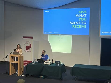 Karolina Kowalska On Linkedin Pycon Orsted Pycon2023 Pypolska Gliwice Python