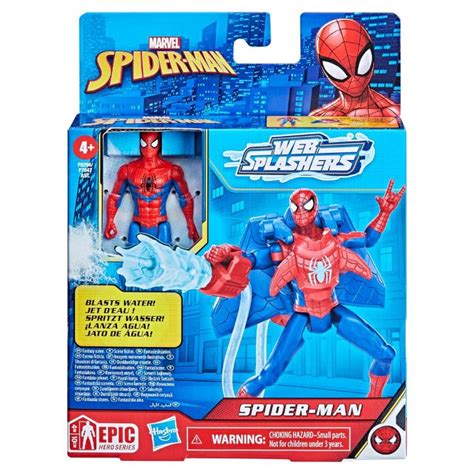 F8294 マーベル エピックヒーローシリーズ ウェブ・スプラッシャーズ スパイダーマン 4インチ（10cm）フィギュア