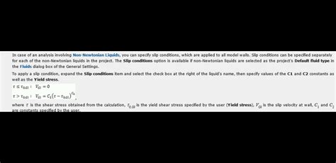 Solidworks Flow Sim Slip Condition R Solidworks