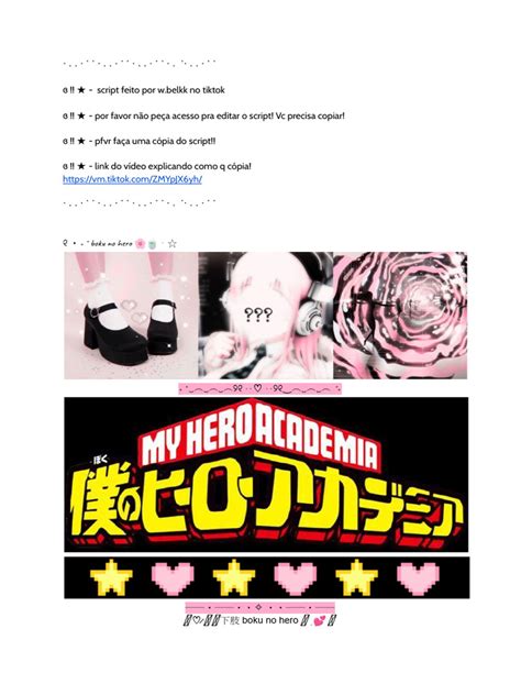 Base Script Boku No Hero Pdf