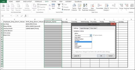 How To Add A Drop Down List In Excel Tutorial Excel Tutorials Excel Excel Shortcuts Cheat