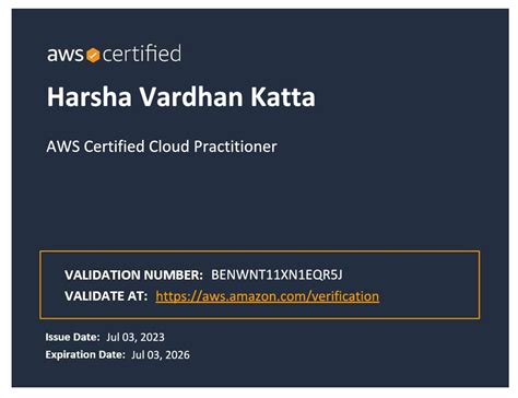 Katta Harsha Vardhan On Linkedin Aws Cloudcomputing Cloudpractitioner Awscloudpractitioner…