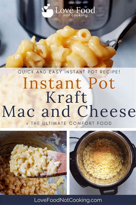 Instant Pot Kraft Mac And Cheese Recipe Instapot Recipes