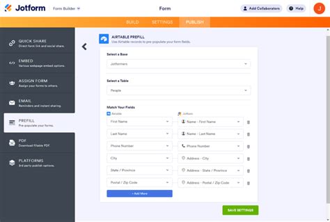 How To Prefill A Form Using The Data From Airtable