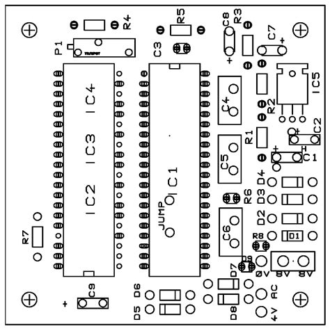 3 1 2 Digit Icl7107 Dpm Digital Panel Meter Electronics Circuits