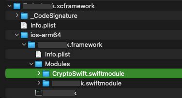 Ios XCFramework With SPM Dependencies Does Not Expose Them To Project It S Used In Stack