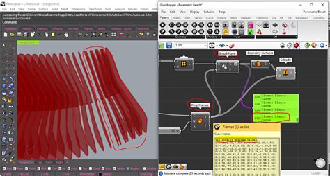 Parametric Bench Grasshopper Mcneel Forum