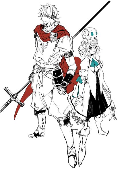 Hector Paris And Apollo Fate And 1 More Drawn By Nikutabero