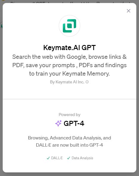 Keymateai Gpt On Gpt Review The Worlds Largest And Most Trusted Source On Gpts