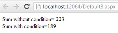 Aggregate Function In Linq