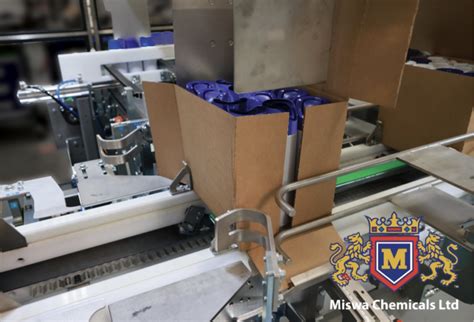 Miswa Chemicals Uk Automates Its End Of Lines With 3 Adapted Sidels