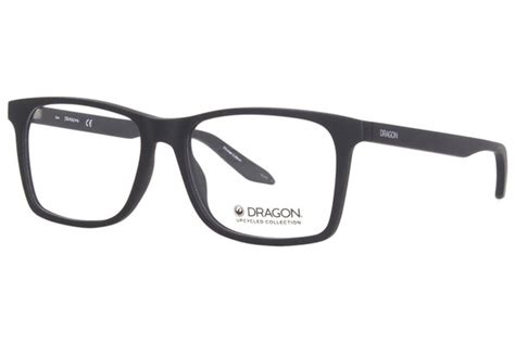 Dragon Dr9000 410 Eyeglasses Mens Matte Navy Full Rim Rectangle Shape 56mm