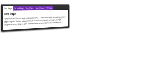 Tabbed Panel Html Css3 Javascript