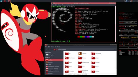[xfce] Red Robot R Unixporn