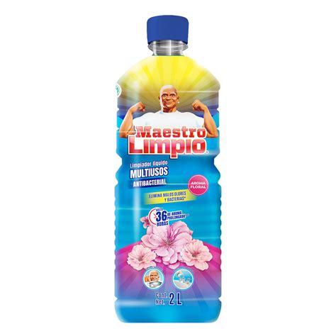 Limpiador Multiusos Líquido Maestro Limpio Floral 2l Waldos