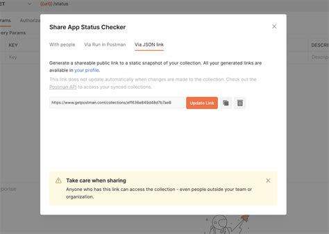 Unable To Generate Update Collection Jsonlink · Issue 11220 · Postmanlabspostman App Support
