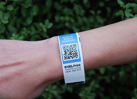 Wristband With QR Code Unlocking Multiple Uses With Simple Technology JLTcard