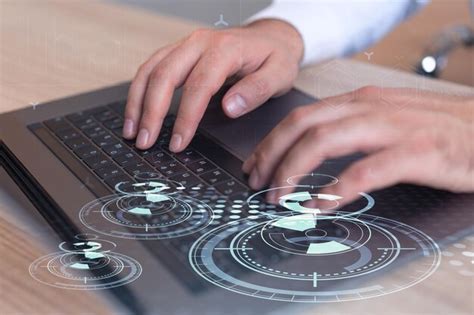 Premium Photo Hands Typing The Keyboard To Create Innovative Software
