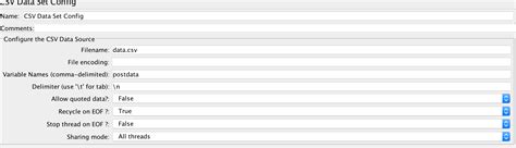 Jmeter 213 Picking Post Parameters From A File Stack Overflow