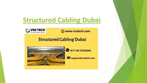 Ppt Structured Cabling Dubai Structured Cabling Installation Dubai