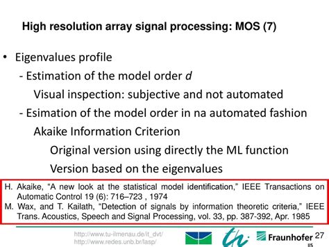 Estimation Techniques For High Resolution And Multi Dimensional Array Signal Processing Dvt