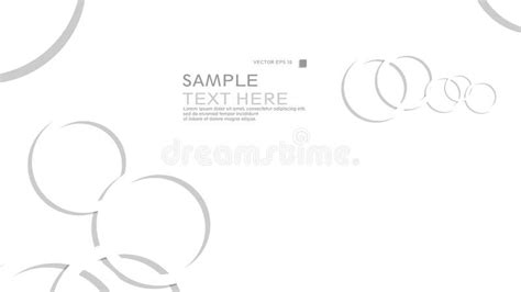 Abstract Background With Circles Vector Illustration Stock Vector Illustration Of Decoration