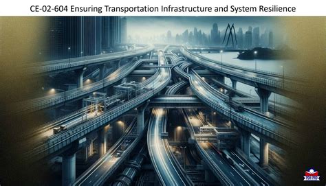 Ensuring Transportation Infrastructure And System Resilience