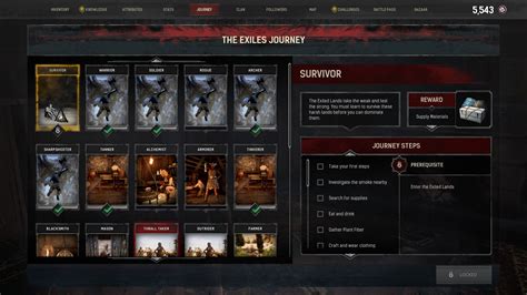 Journey Surviror Locked On Existing Level 60 Character PC Bug Reports