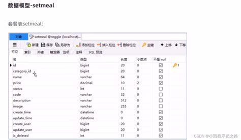 外卖项目05 套餐管理业务开发getsetmealdishids Csdn博客