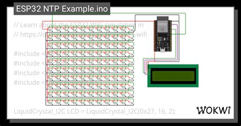Esp32 Ntp O Wokwi Esp32 Stm32 Arduino Simulator