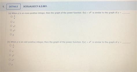 Solved 1 Details Scolalgcc1 62001 A When P Is An Even