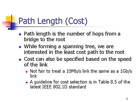 Spanning Tree Algorithm Advanced Computer Networks 1 Topologies