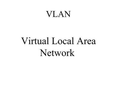 Ccna Part 9 Vlan Ppt