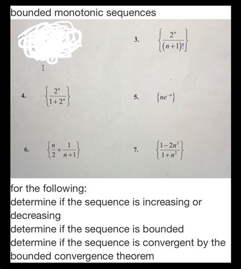 Solved Bounded Monotonic Sequences 3 Ln1 I 4 2 12