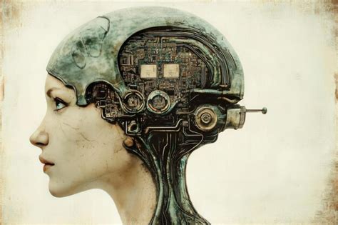 Neuroprocessing Ai Integration Cognitive Emulation Deep Neural Network And Hybrid Synapse Female