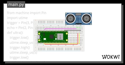 Sensor De Distancia Wokwi Esp32 Stm32 Arduino Simulator