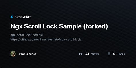 ngx scroll lock sample forked stackblitz